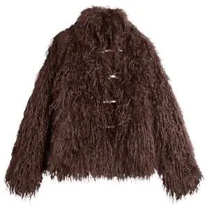 PEACHY DEN Patti Faux Fur Coat