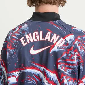 Nike England 2025 Goalkeeper Long Sleeve Shirt - Black/obsidian/white