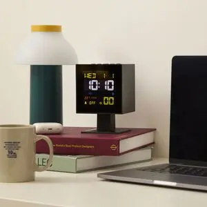 NEWGATE Monolith Lcd Alarm Clock