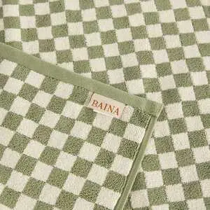 BAINA Beppu Bath Mat - Sage/chalk