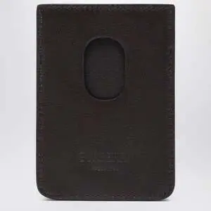 Burberry Pop Magnetic Card Holder With Check Pattern