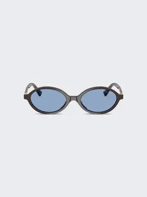 Miu Miu Miu Regard Sunglasses - Blue