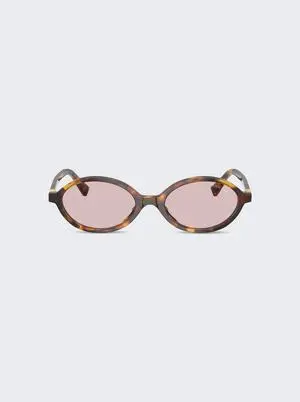 Miu Miu Miu Regard Sunglasses - Pink