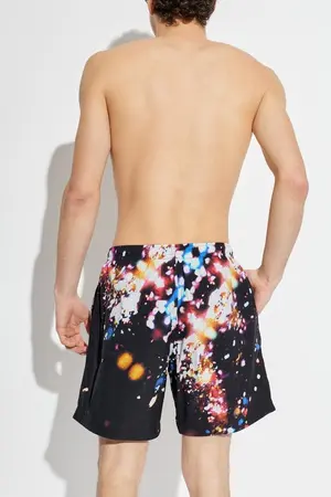 Alexander McQueen Logo Swim Shorts - Black