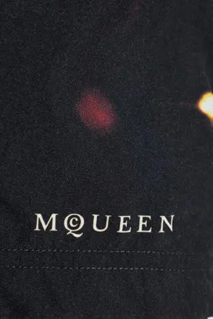 Alexander McQueen Logo Swim Shorts - Black