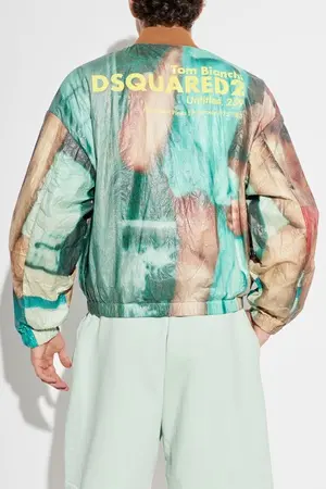 Dsquared2 Printed Bomber Jacket - Multicolour