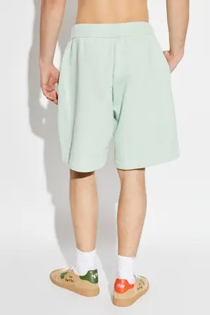 Dsquared2 Shorts With Embroidered Logo - Green
