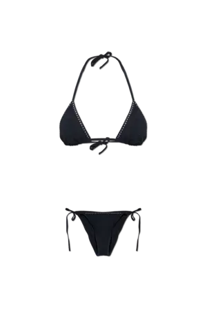 Hunza G Gina Two-piece Swimsuit - Black