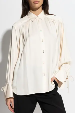 Paul Smith Satin Shirt - Cream