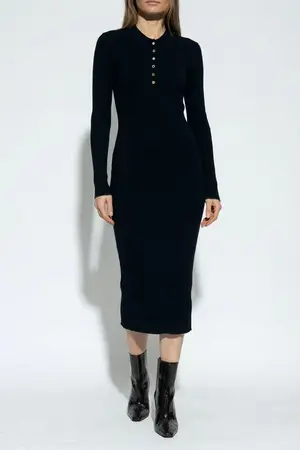 Paul Smith Fitted Knit Midi Dress