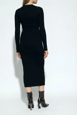 Paul Smith Fitted Knit Midi Dress