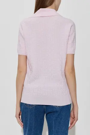 Balmain Wool Turtleneck With Monogram