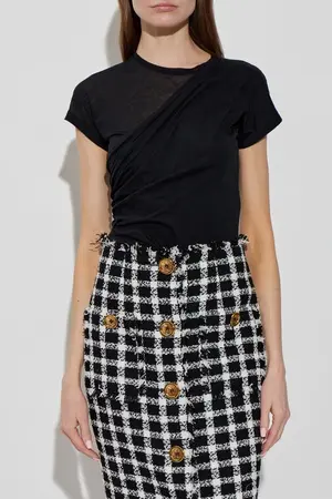Balmain Fitted Top - Black