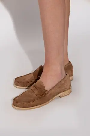 STUART WEITZMAN Lottie Loafers - Brown