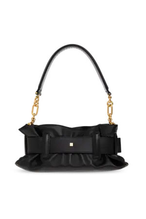 Balmain Anthem Mini Shoulder Bag - Black