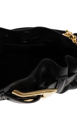 Balmain Anthem Mini Shoulder Bag - Black