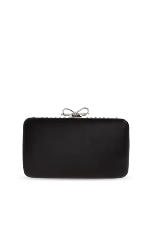SELF-PORTRAIT Clutch With Shimmering Crystals