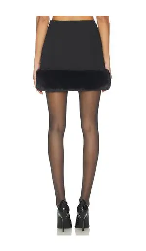 Apparis Meadow Mini Skirt - Black