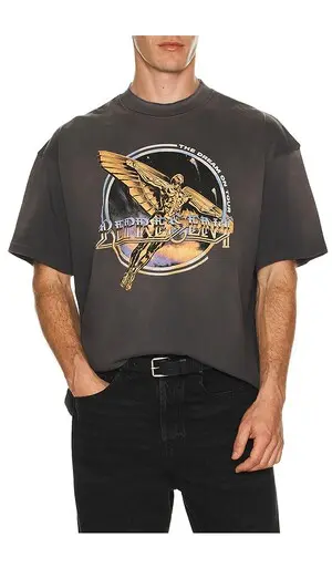 REPRESENT Golden Tour Tee In . Also