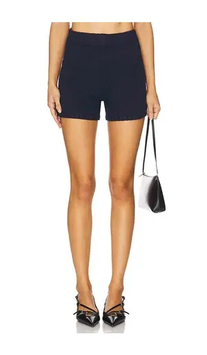 Line & Dot Pull On Shorts For Women
