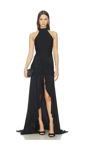 Runaway The Label Gathered Evening Dresses