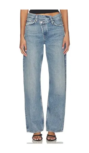 AGOLDE Arc Criss Cross Jeans - Blue