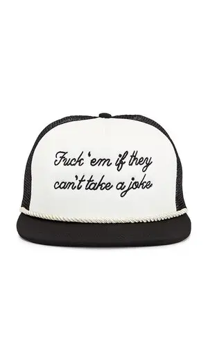 REMINGTON STONE Embroidered Trucker Cap - Black