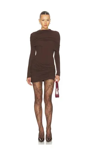 Line & Dot Gathered Cocktail Dresses