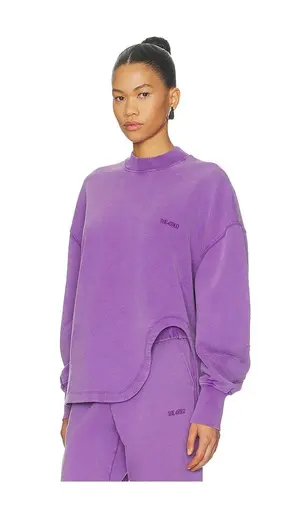 Attico Side Slit Sweatshirt