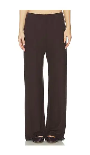 LESET Lauren Pocket Pant - Chocolate