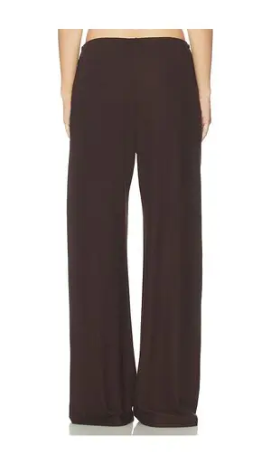 LESET Lauren Pocket Pant - Chocolate