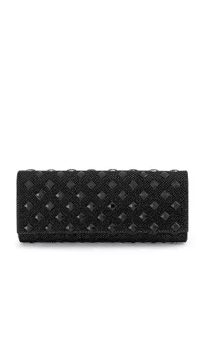 OLGA BERG Bridget Crystal Clutch