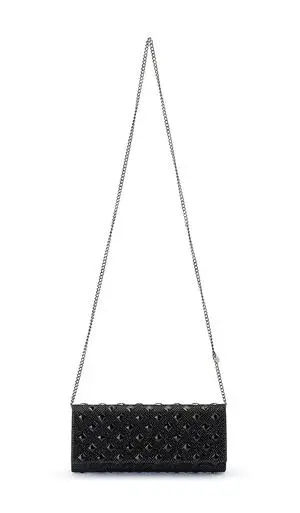 OLGA BERG Bridget Crystal Clutch