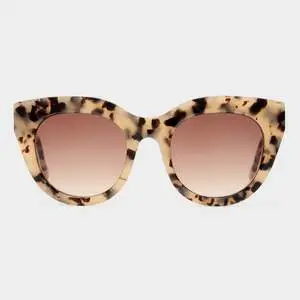 Le Specs Airy Canary Ii Cat Eye Sunglasses - Cookie Tort