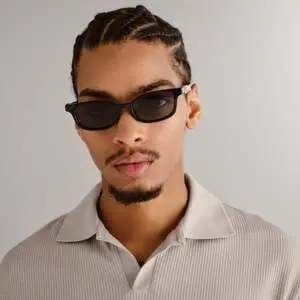 Le Specs D-frame Sunglasses