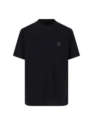 Stone Island Compass' T-shirt - Black
