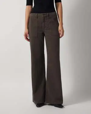 JEANERICA Guell Chevron Trousers - Brown