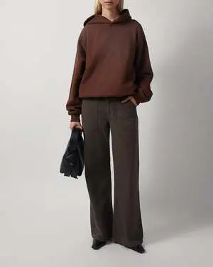 JEANERICA Guell Chevron Trousers - Brown