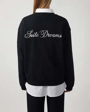 RITZ PARIS X FRAME Embroidered Crewneck Sweatshirt