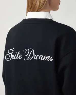 RITZ PARIS X FRAME Embroidered Crewneck Sweatshirt