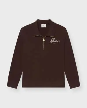 RITZ PARIS X FRAME Sweater Ritz Half Zip Polo