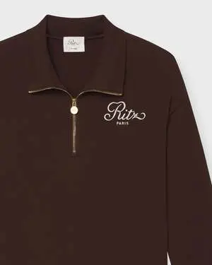 RITZ PARIS X FRAME Sweater Ritz Half Zip Polo