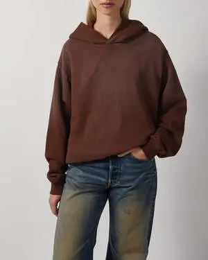 Acne Studios Logo Hoodie - Chocolate