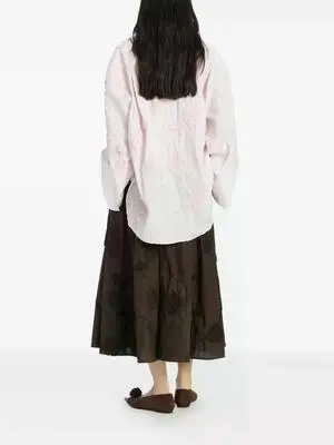 ROTATE BY BIRGER CHRISTENSEN Flower Oversized Shirt