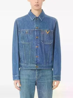 Valentino Garavani Pocket-chest Denim Jacket