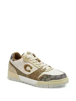 COACH Monogram Logo Sneakers - Neutrals