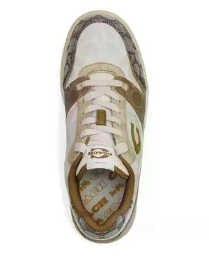 COACH Monogram Logo Sneakers - Neutrals