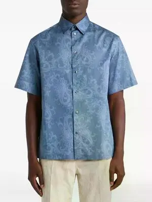 Etro Floral-paisley Cotton Shirt