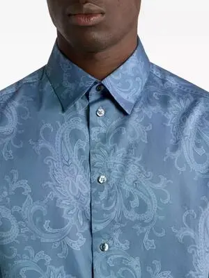 Etro Floral-paisley Cotton Shirt