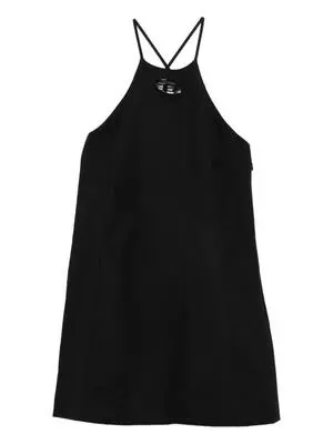 DIESEL® Logo-cutout Mini Dress - Black